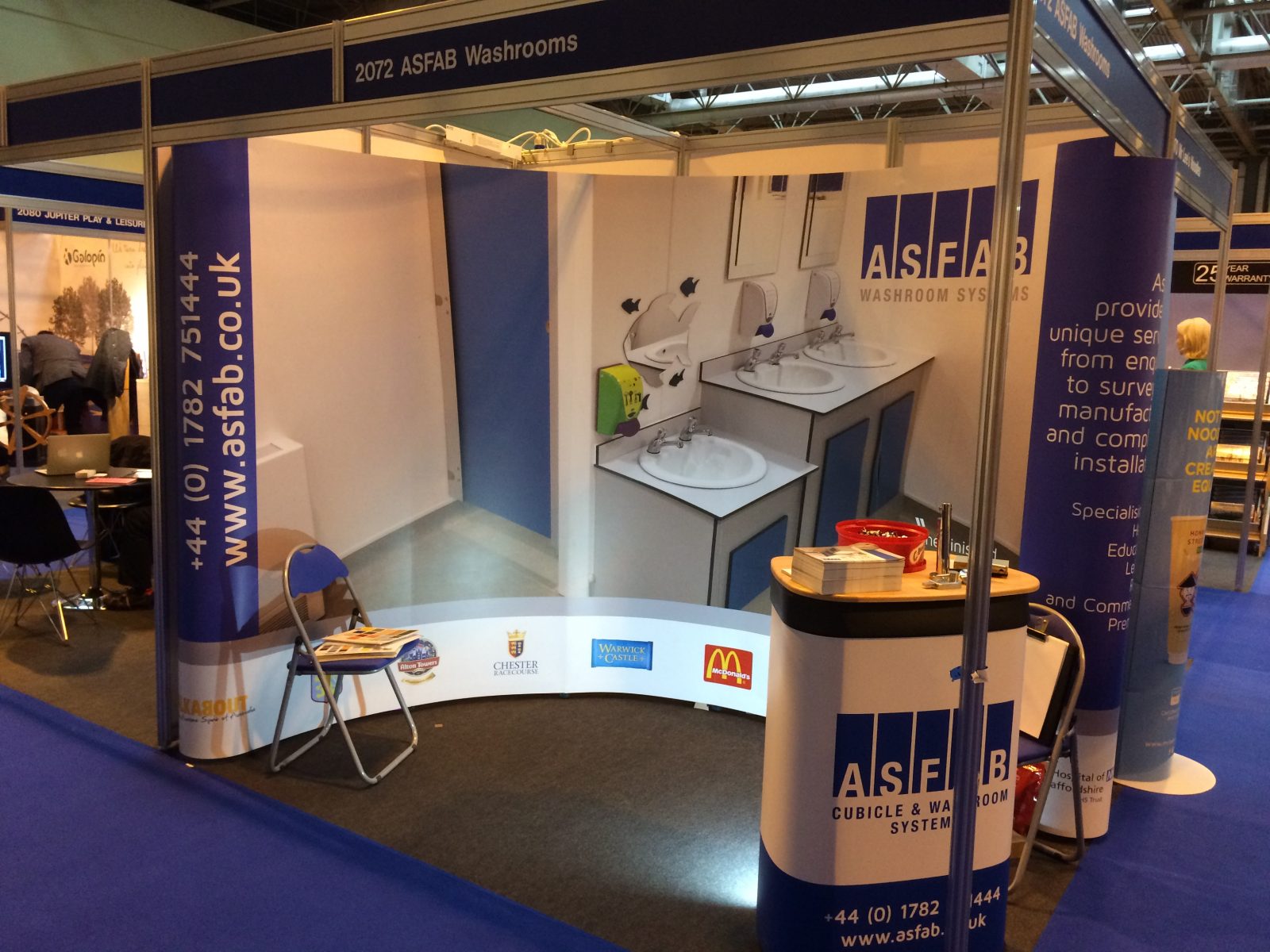 Holiday Park Show - ASFAB Washroom Systems Ltd.